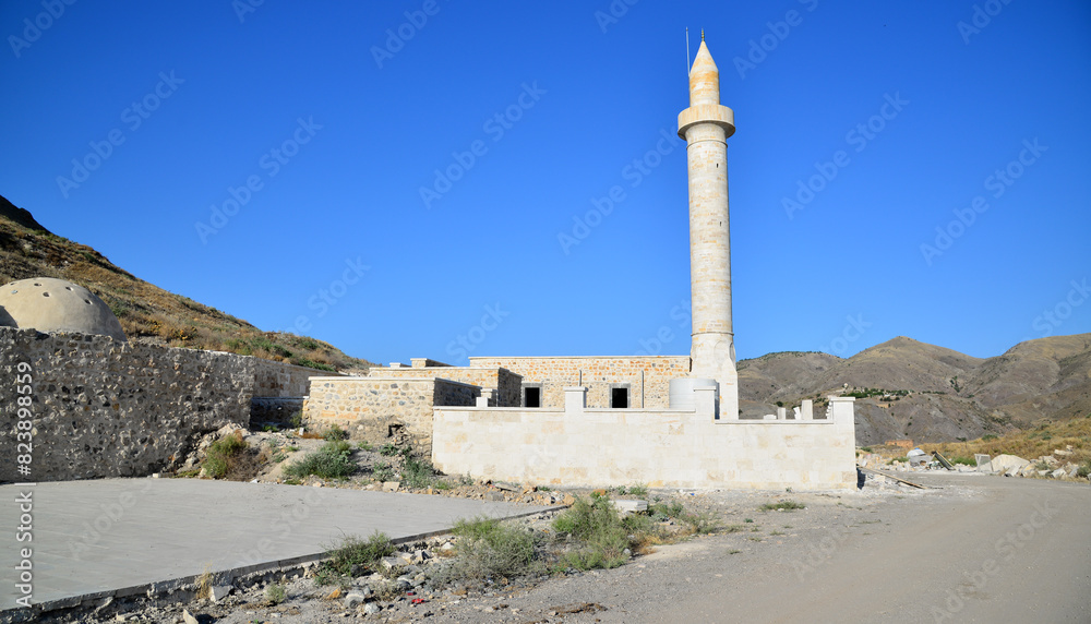 Ulu Mosque in Palu, Turkey. It was built in 1852. Stock Photo | Adobe Stock