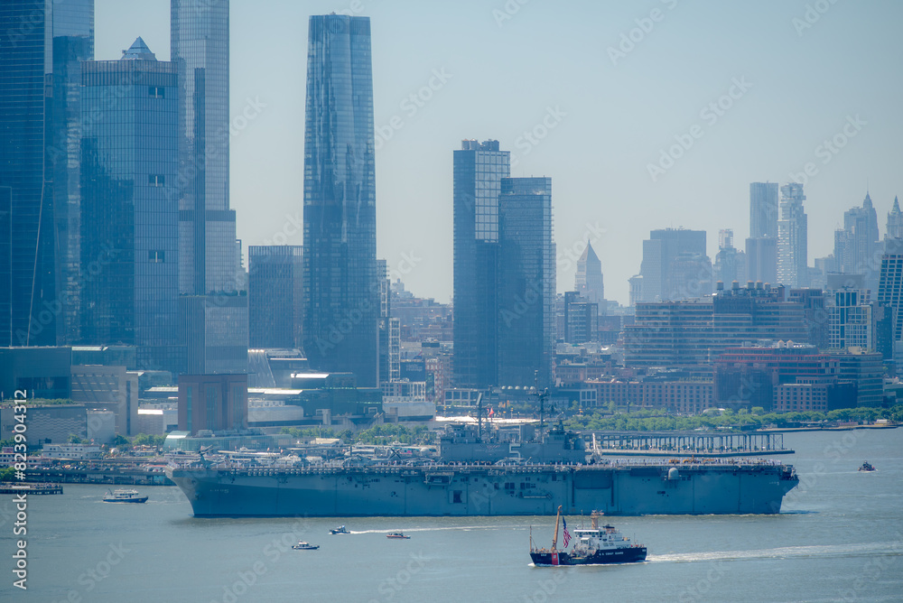 New York Fleet Week 2024, USCGS Katherine Walker (WLM-552) and USS ...