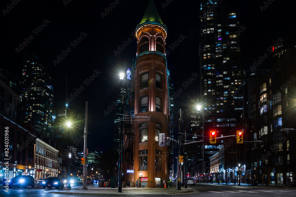 The Gooderham Building is one of Toronto's most iconic house. Tourist ...