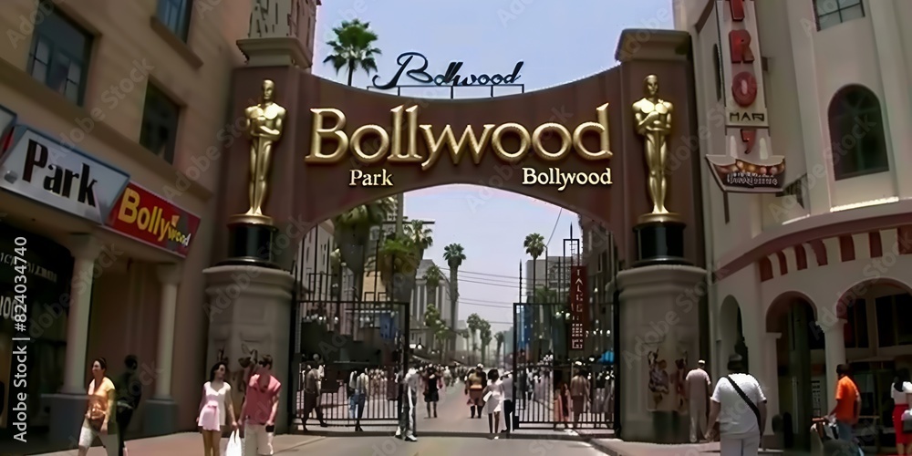Bollywood Theme Park Entrance: An Iconic Gateway to Entertainment and ...