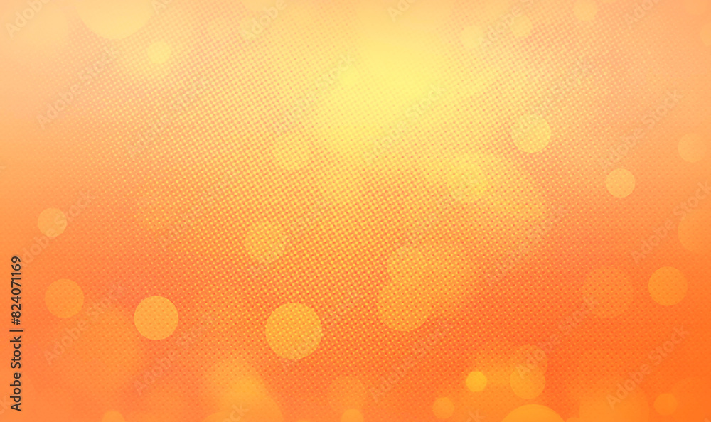 Orange bokeh background for banners, posters, Ad, events, celebration ...