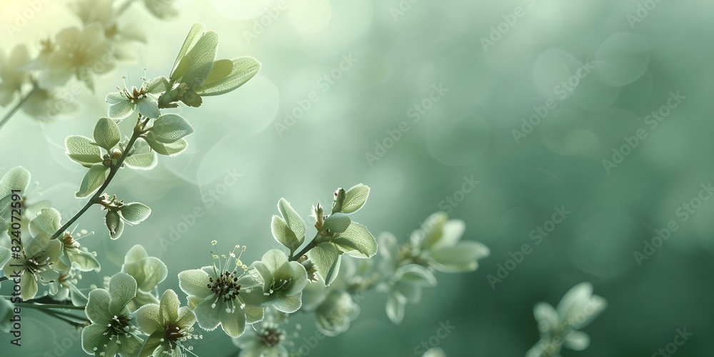 Seasonal Pollen Allergies Caused By Airborne Pollen Grains Concept Pollen Allergy Seasonal