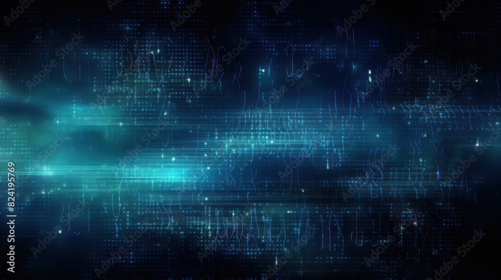 Matrix Background with copy space. Digital background. A stream of ...