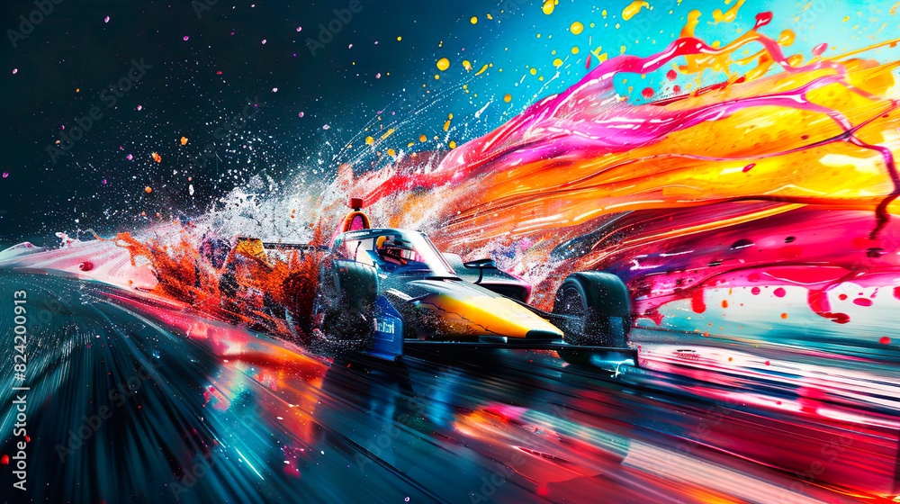 Racing sport car Street Racing elements useful for rally, race poster ...