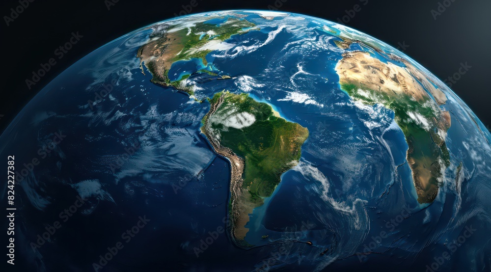 world map wallpaper with realistic details and colors Stock ...