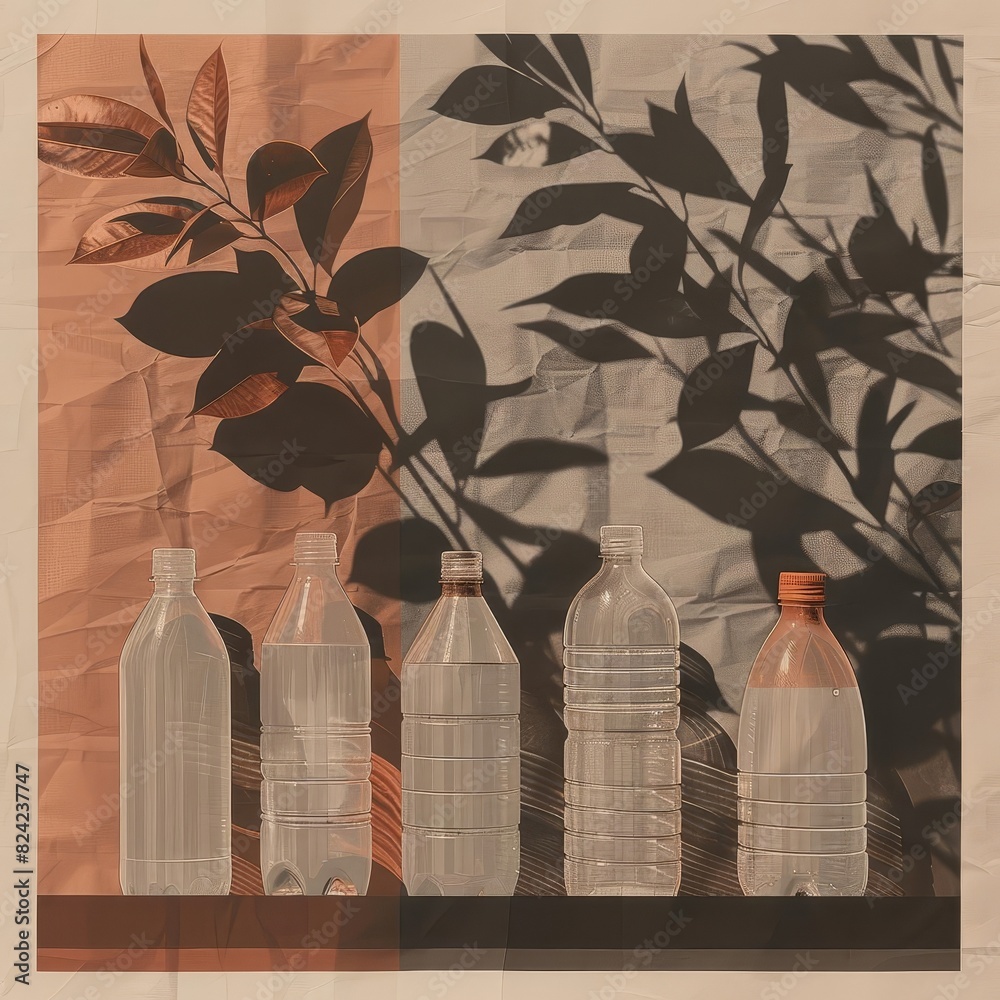 A breakdown of the life cycle of a plastic bottle from production to ...