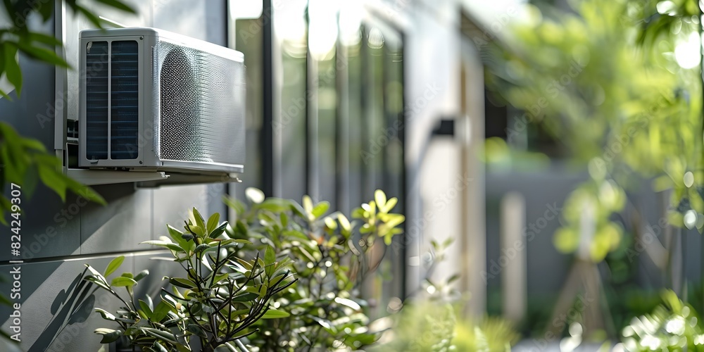 Replace air filter in outdoor air conditioning unit for optimal ...
