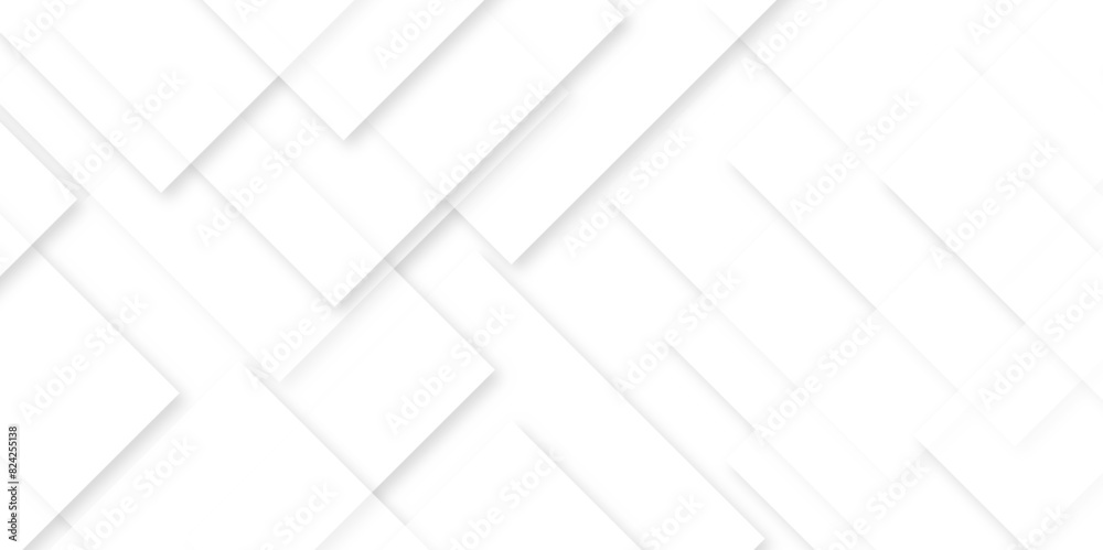 Abstract white background design with layers of textured white ...
