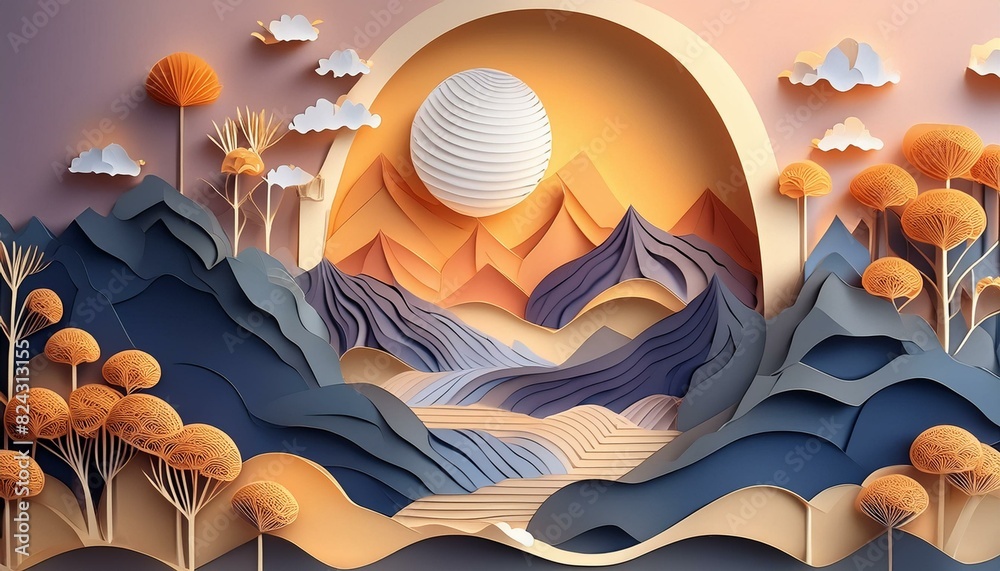 The Evolution of Paper Cut Backgrounds in Contemporary Art This paper ...