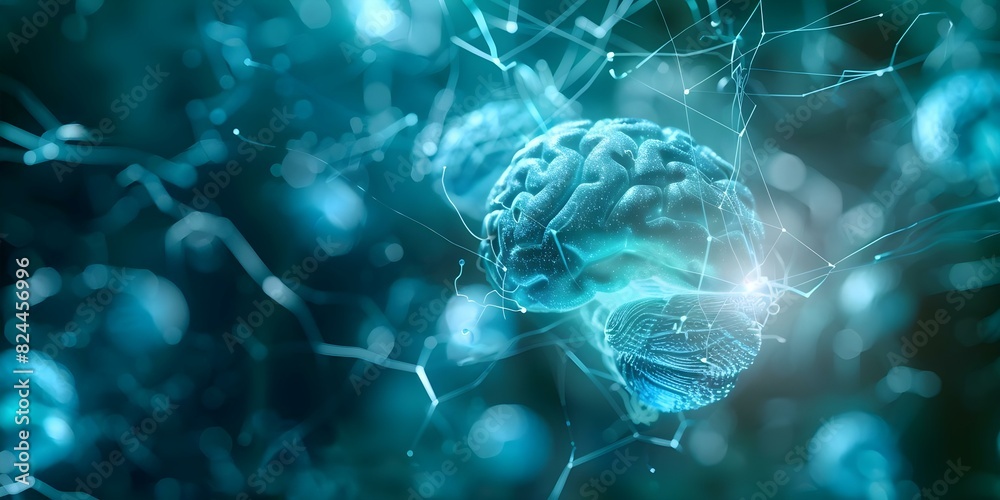 Exhausted Brain Cell Shrinking Among Healthy Cells: A Symbol of ...