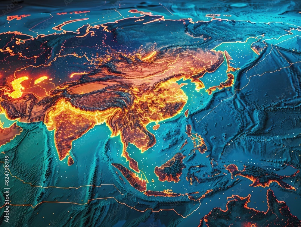 Ominous Global Seismic Hazard Map Highlighting High Risk Zones and ...