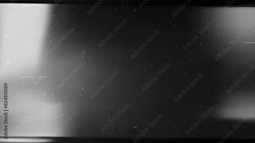 Old film texture with scratches, noise and light leaks. Realistic ...