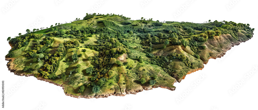 Modern nature reserve national park background wallpaper, backdrop ...