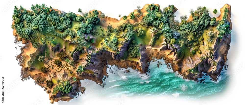 Modern nature reserve national park background wallpaper, backdrop ...