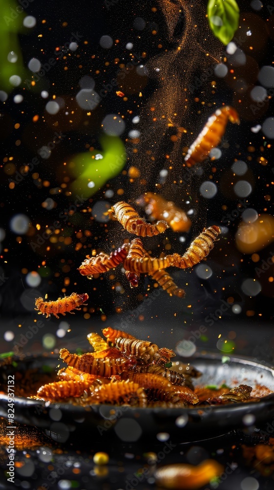 Beondegi, silkworm larvae boiled or steamed, popular Korean street ...