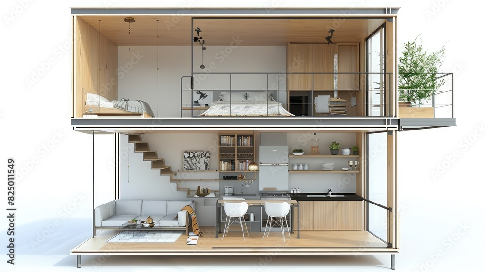 Compact and Efficient Layouts, With the cost of living increasing ...