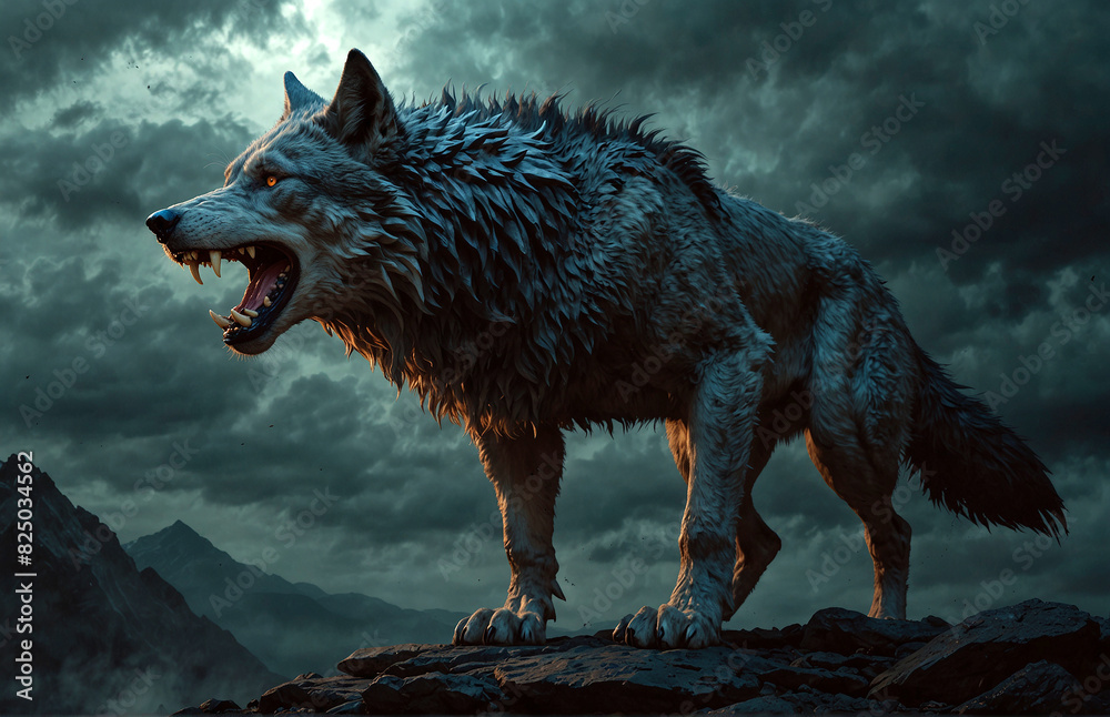 Fenrir is a monstrous wolf in Norse mythology, the son of the god Loki ...