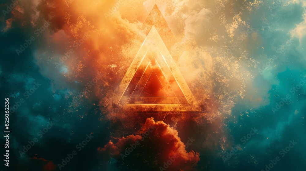 trinity sunday background concept. holy spirits. with copy space ...