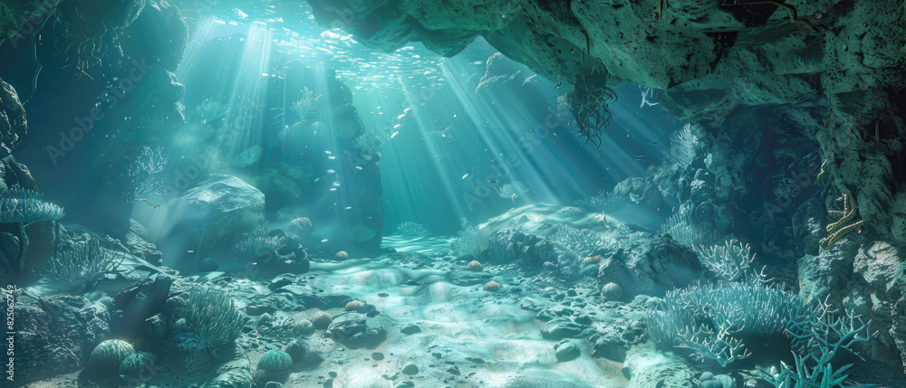 Unreal Engine 3D Unfamiliar Underwater Life Exploration, Arctic ...