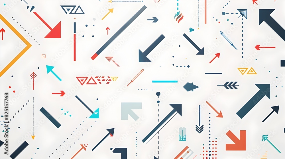Minimalist Arrow Symbols: Enhancing Visual Storytelling in ...