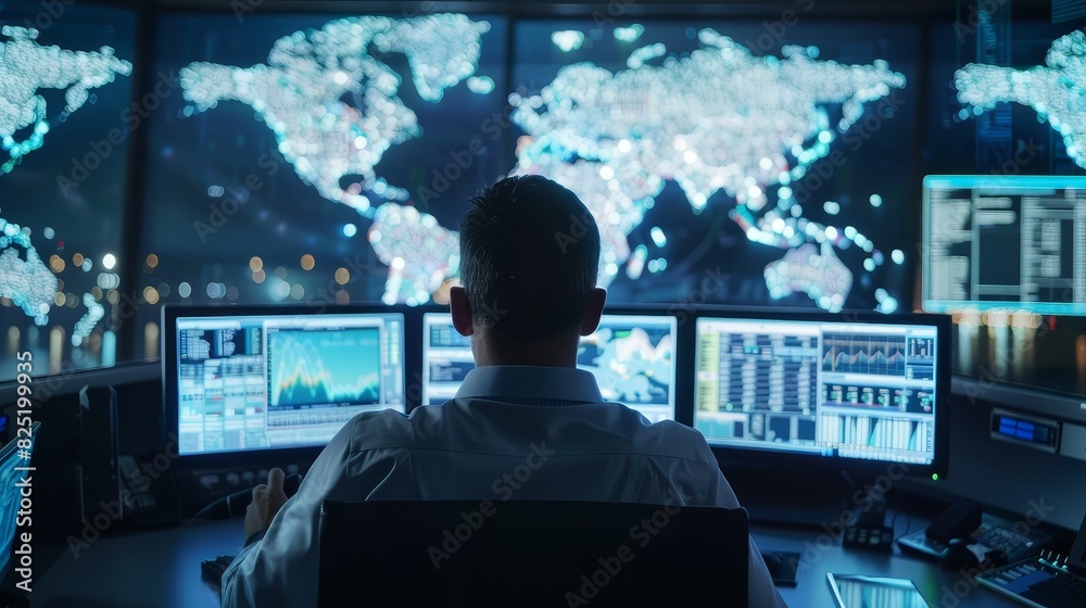 Central command center using predictive AI algorithms to optimize ...