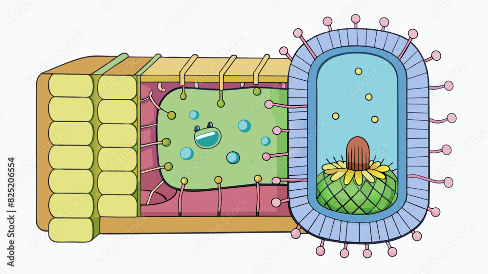 Cell Membrane A selectively permeable layer that encloses the cell ...