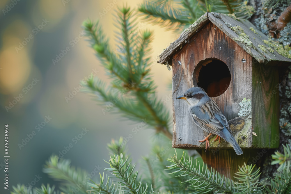 Design a birdhouse project to enhance urban bird populations in spring ...