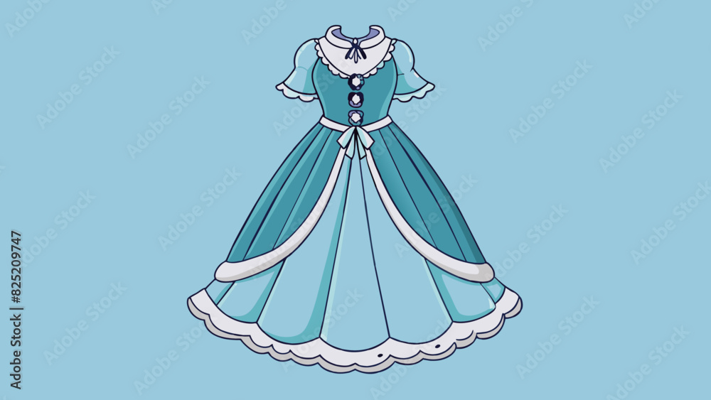 The dress is elegant and classic with its flowy silhouette and delicate ...
