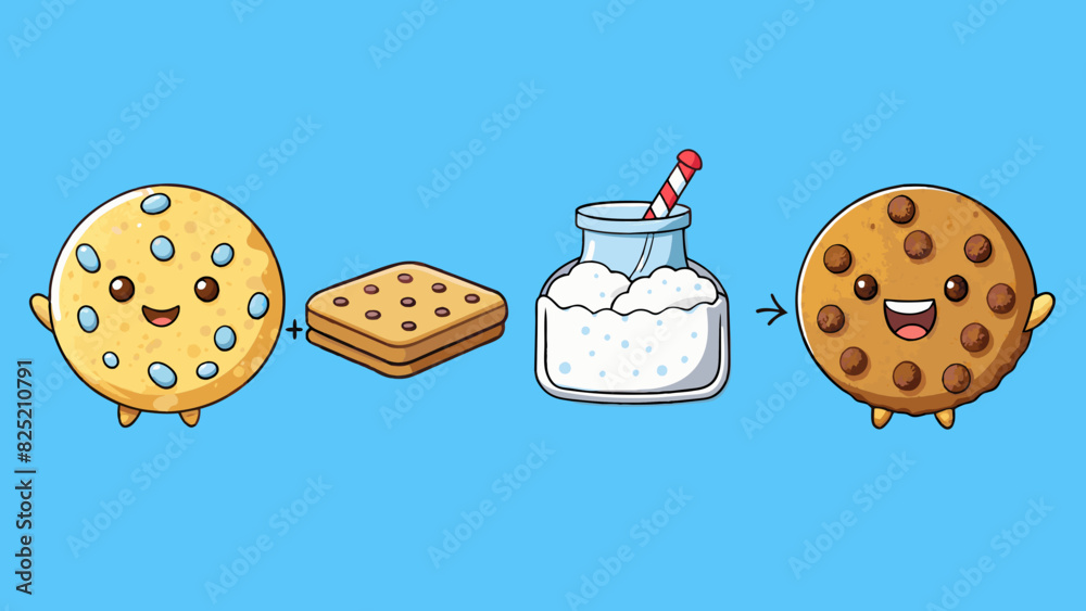 The original recipe for a chocolate chip cookie calls for basic ...