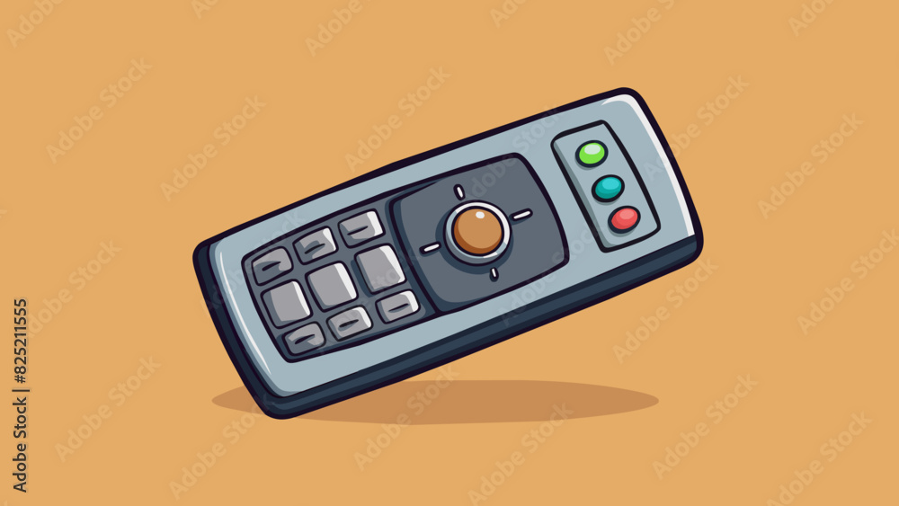 The TV screen flickers and fades to black as the remotes off button is ...