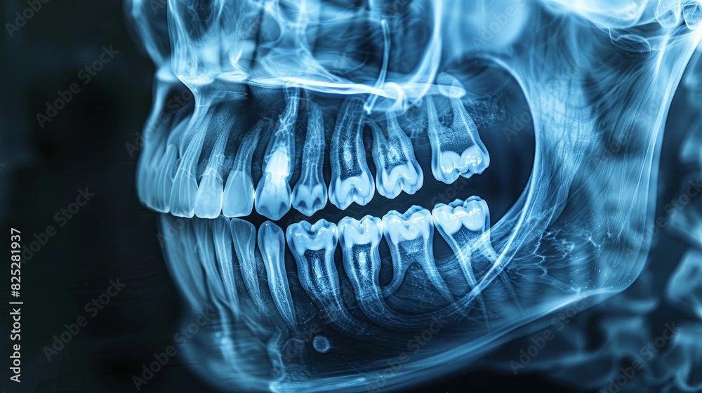 Advanced Dental X-ray Imaging: Exploring Jaw Anatomy and Tooth ...