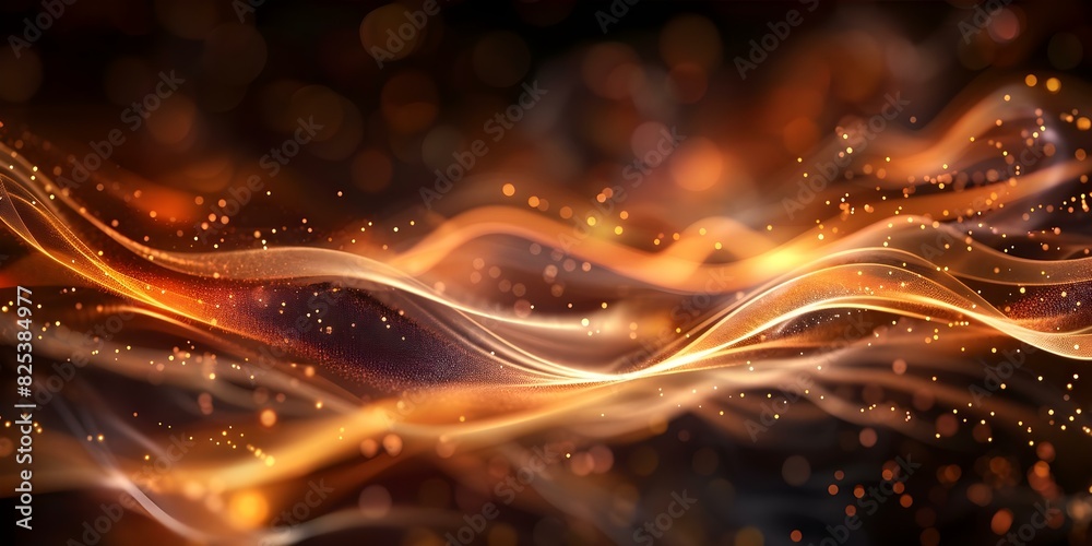Closeup image of brain stimulation activity at the neuronal level ...