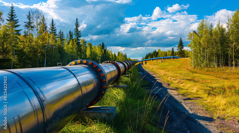 Pipelines for liquefied natural gas from renewable energy sources ...