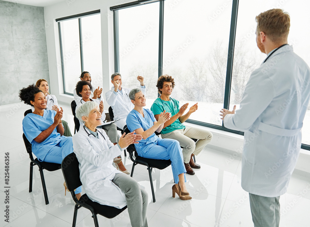 seminar business meeting doctor conference audience presentation ...