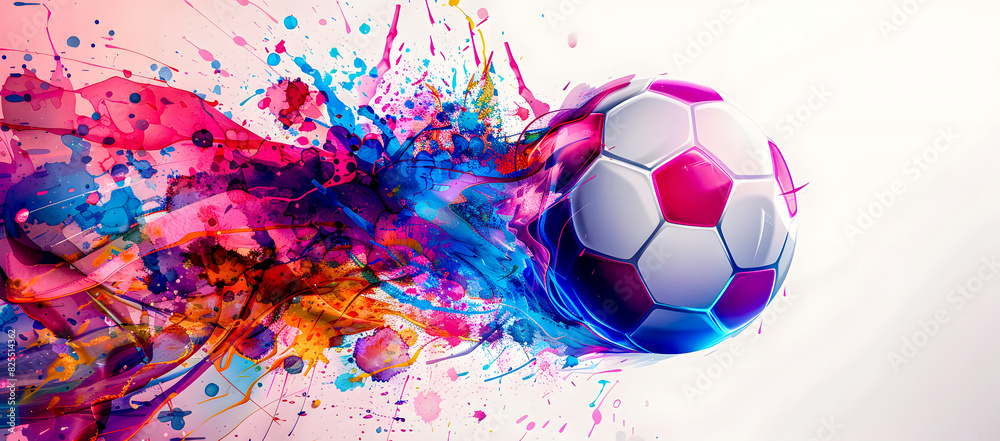 Vibrant Celebration of Euro 2024 Dynamic Artistic Representation of ...