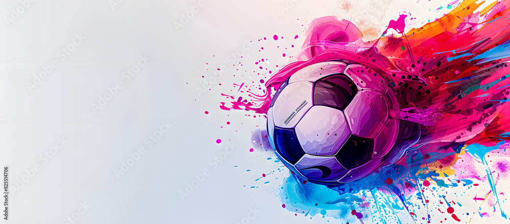 Vibrant Celebration of Euro 2024 Dynamic Artistic Representation of ...