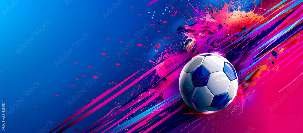 Vibrant Celebration of Euro 2024 Dynamic Artistic Representation of ...