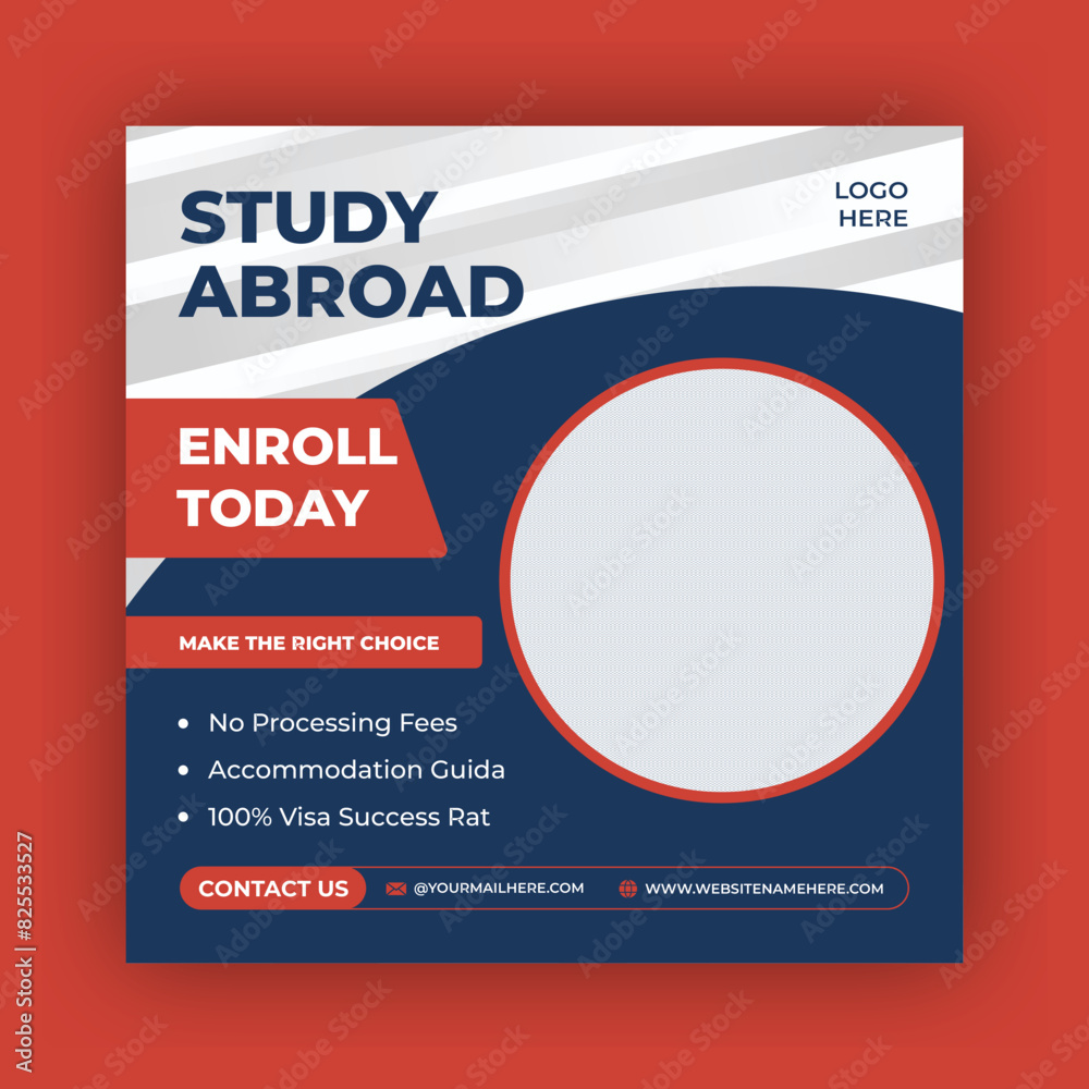study abroad ads, study abroad flyer, study abroad poster, study abroad ...