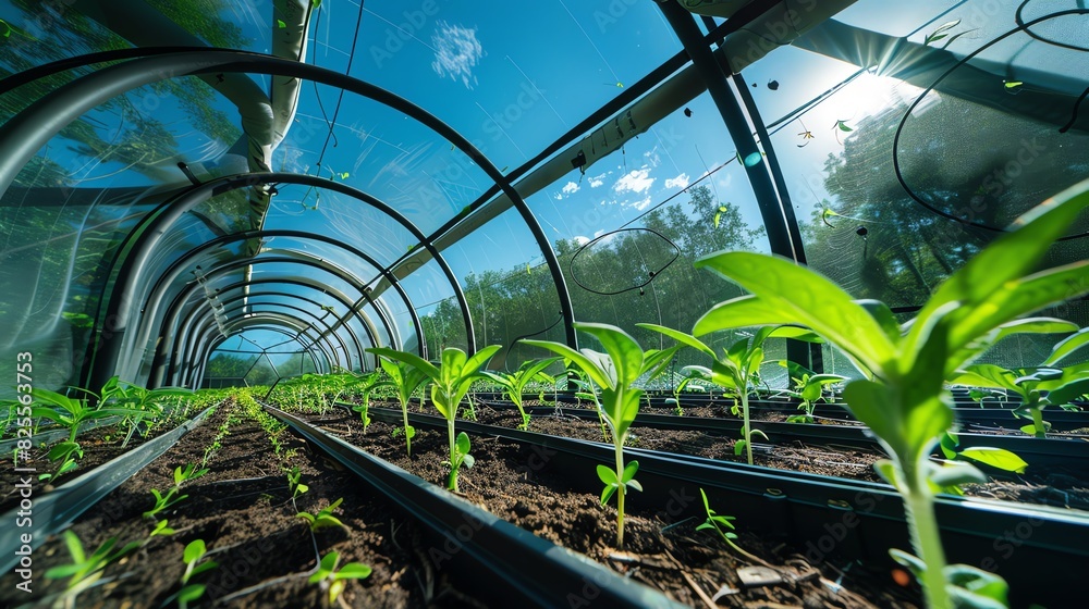 Seed Germination in a BioDome A biodome where seed germination ...