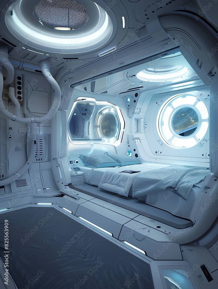 UV Protection in a Space Habitat A space habitat where advanced UV ...