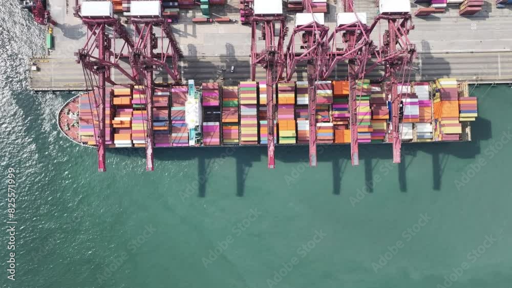 Kwai Tsing Container Terminals near Stonecutters Bridge, the main Far ...
