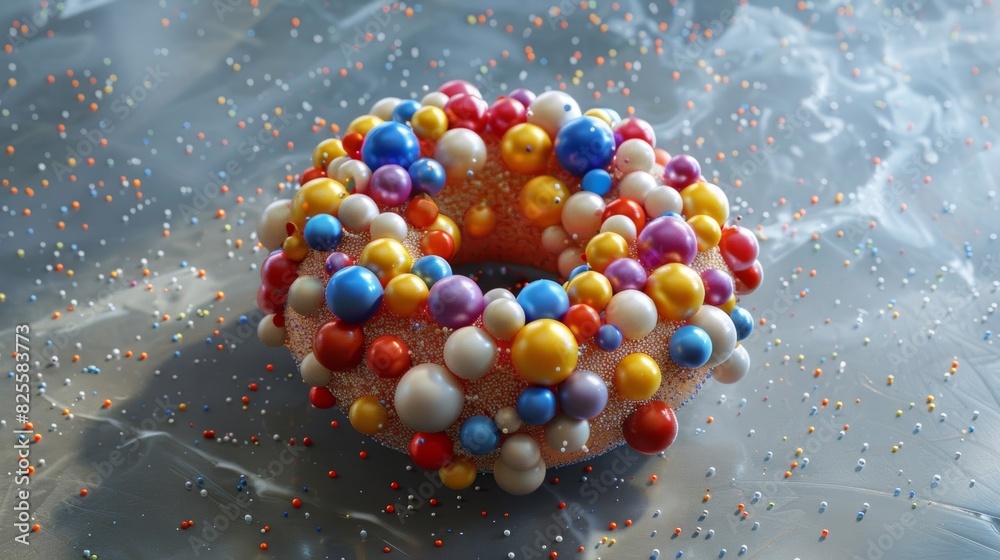 The gluon roll a soft and chewy baked good representing the gluon boson ...