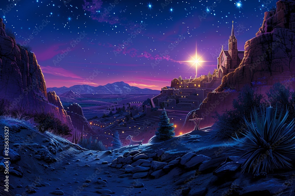 Witness the stark contrast in this dramatic cartoon illustration as ...