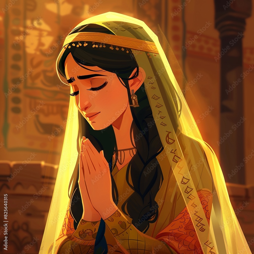 Experience the heartwarming cartoon where Queen Esther rallies her ...