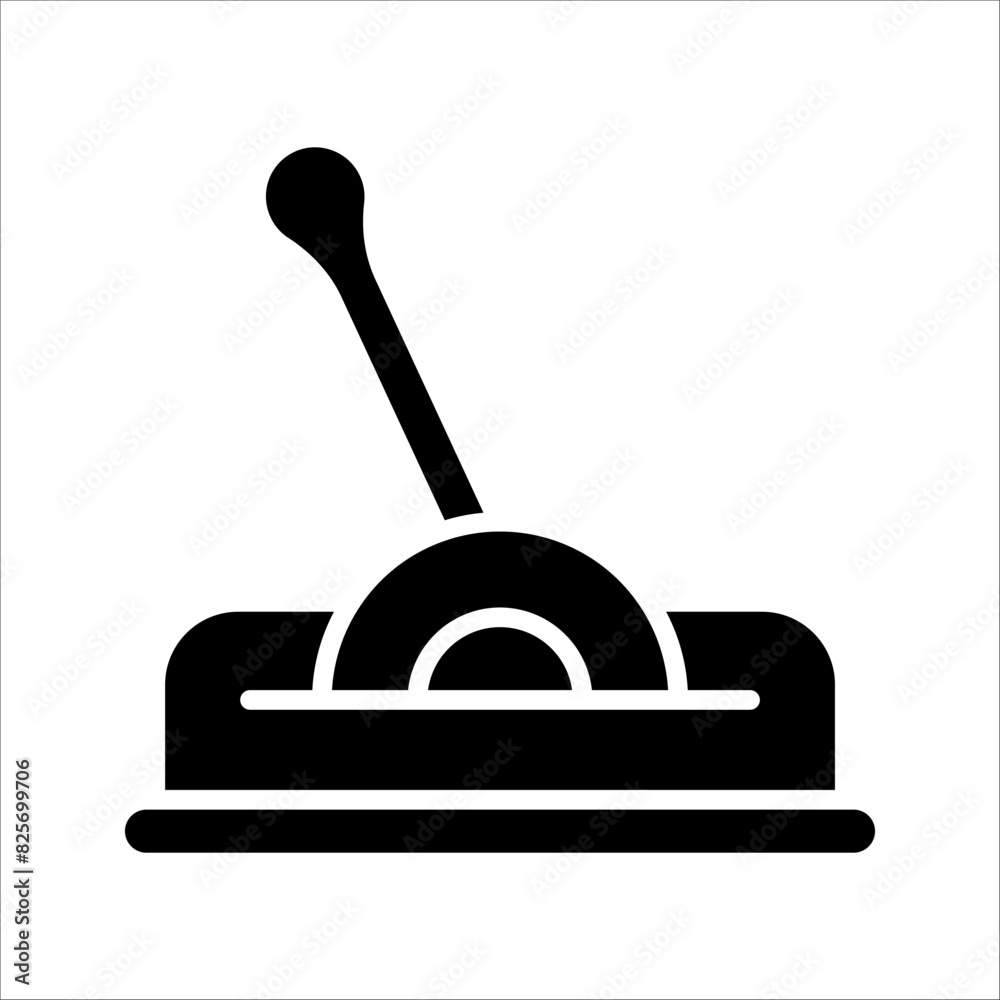 Lever icon vector isolated on white background, Lever transparent sign ...