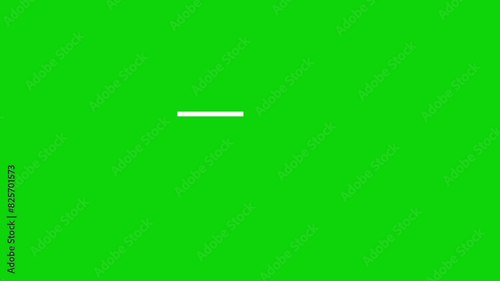 Green screen line animation background video, loop animation, line ...
