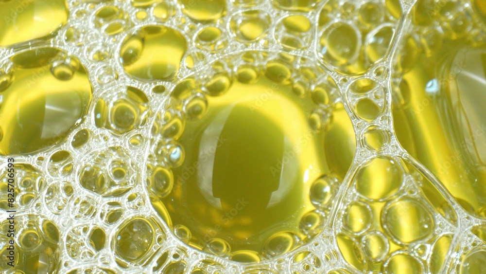 Observe the fascinating phenomenon of urine's molecular composition ...