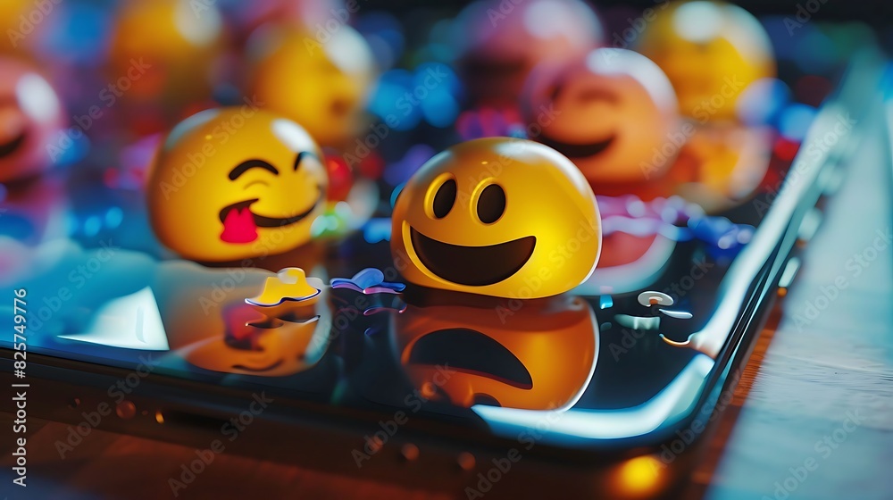 Emojis are vibrant, pictorial representations that convey a wide array ...