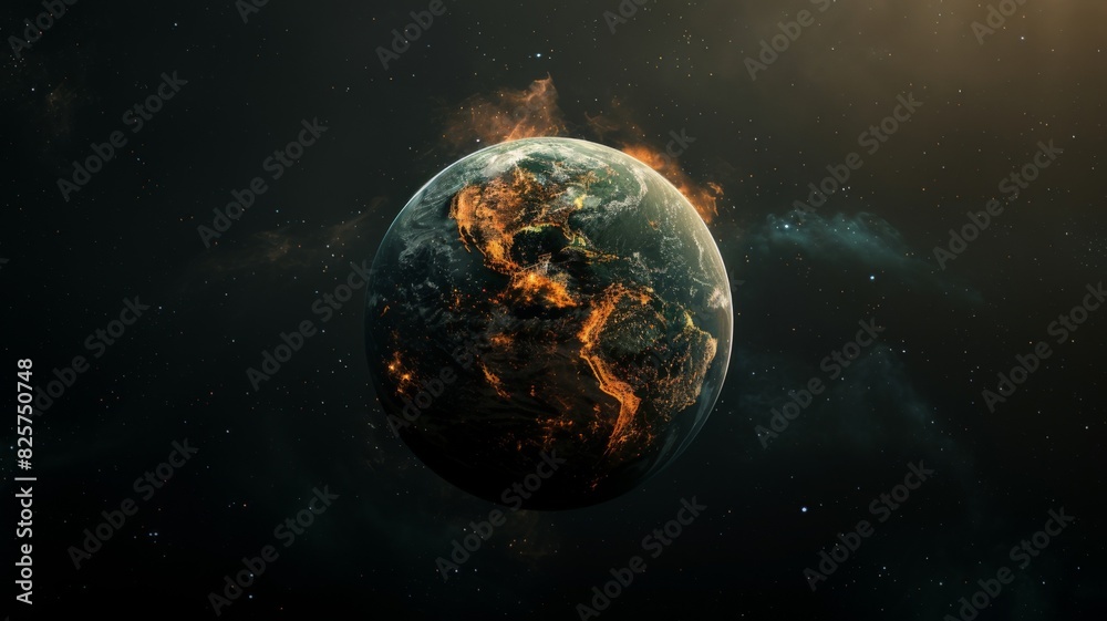 Boiling Earth,A Stunning Visualization of Environmental Catastrophe ...