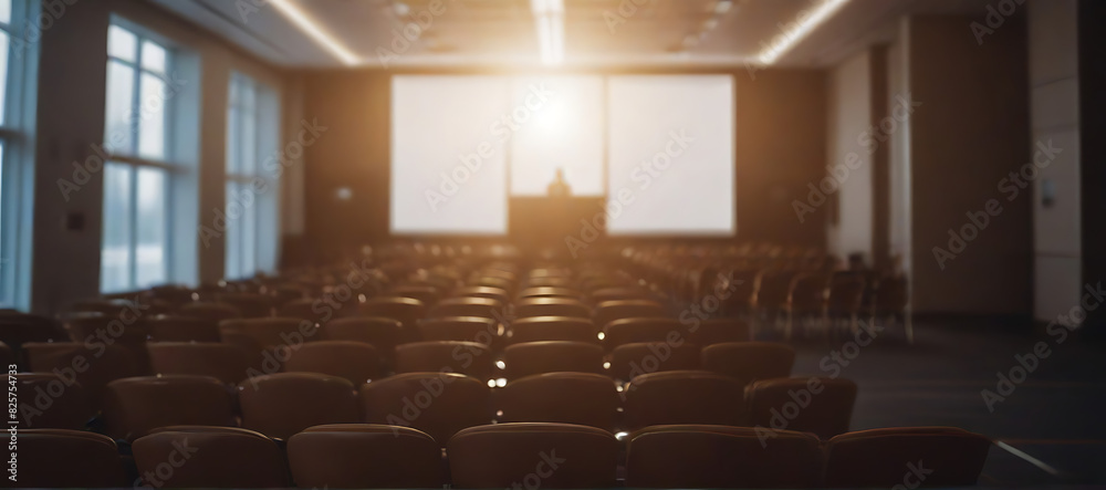 motivational speaker using impactful visuals to inspire the audience ...